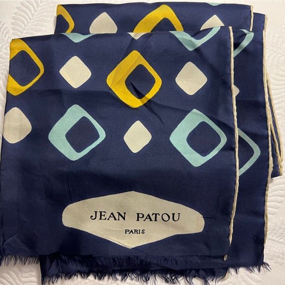 Jean Patou | Accessories | Vintage Jean Patou French Designer Abstract ...